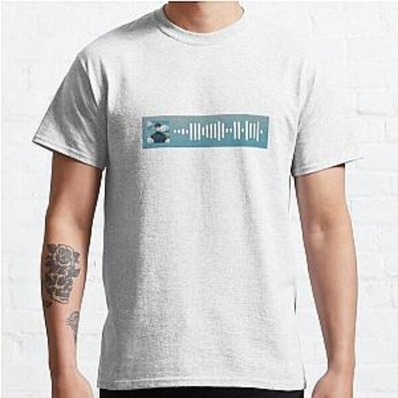 Lignu | Shirts | Jvke Clouds Spotify Code Classic Tshirt | Poshmark